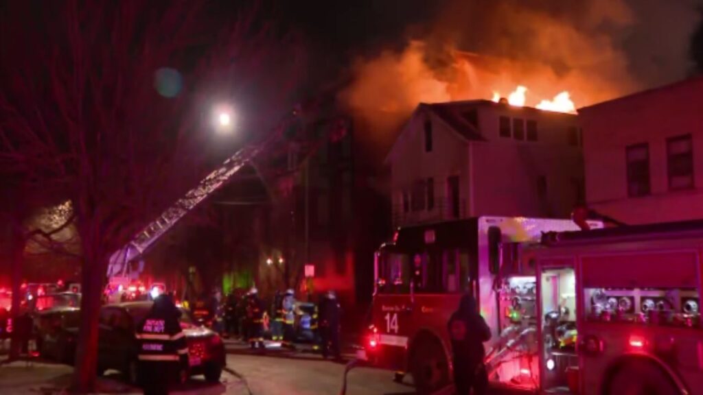 Two Firefighters, Civilian Hospitalized After Late-Night Apartment Fire ...